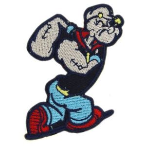 Accessories | Popeye Patch Iron On Sailor Retro Cartoon Diy Cute | Poshmark